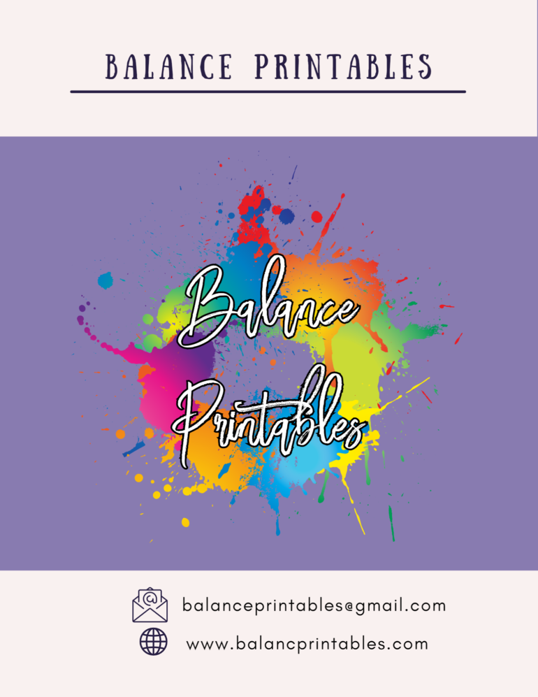 Balance Printables - Balance Printables