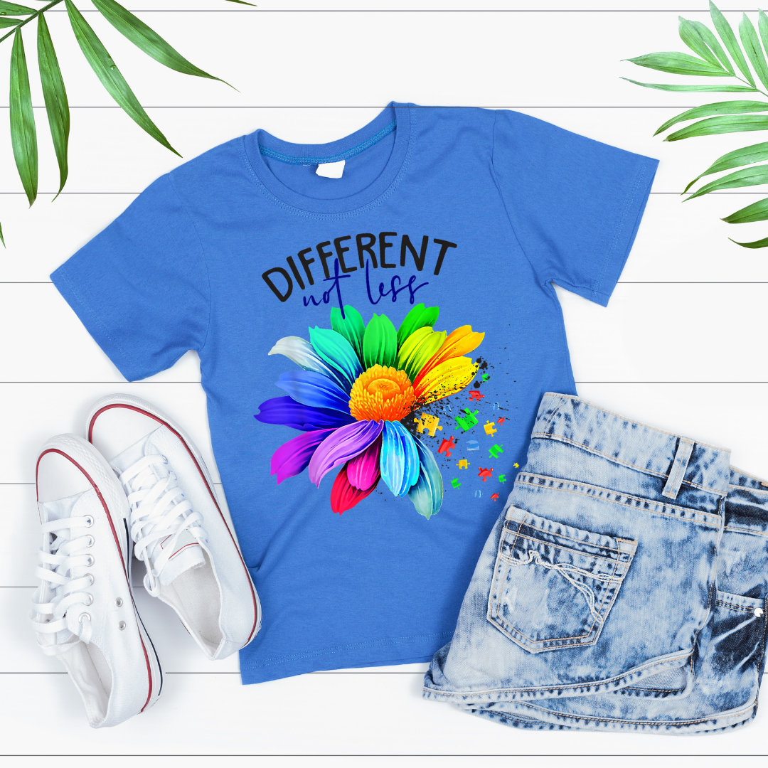 Different Not Less - DTF Transfer - Balance Printables