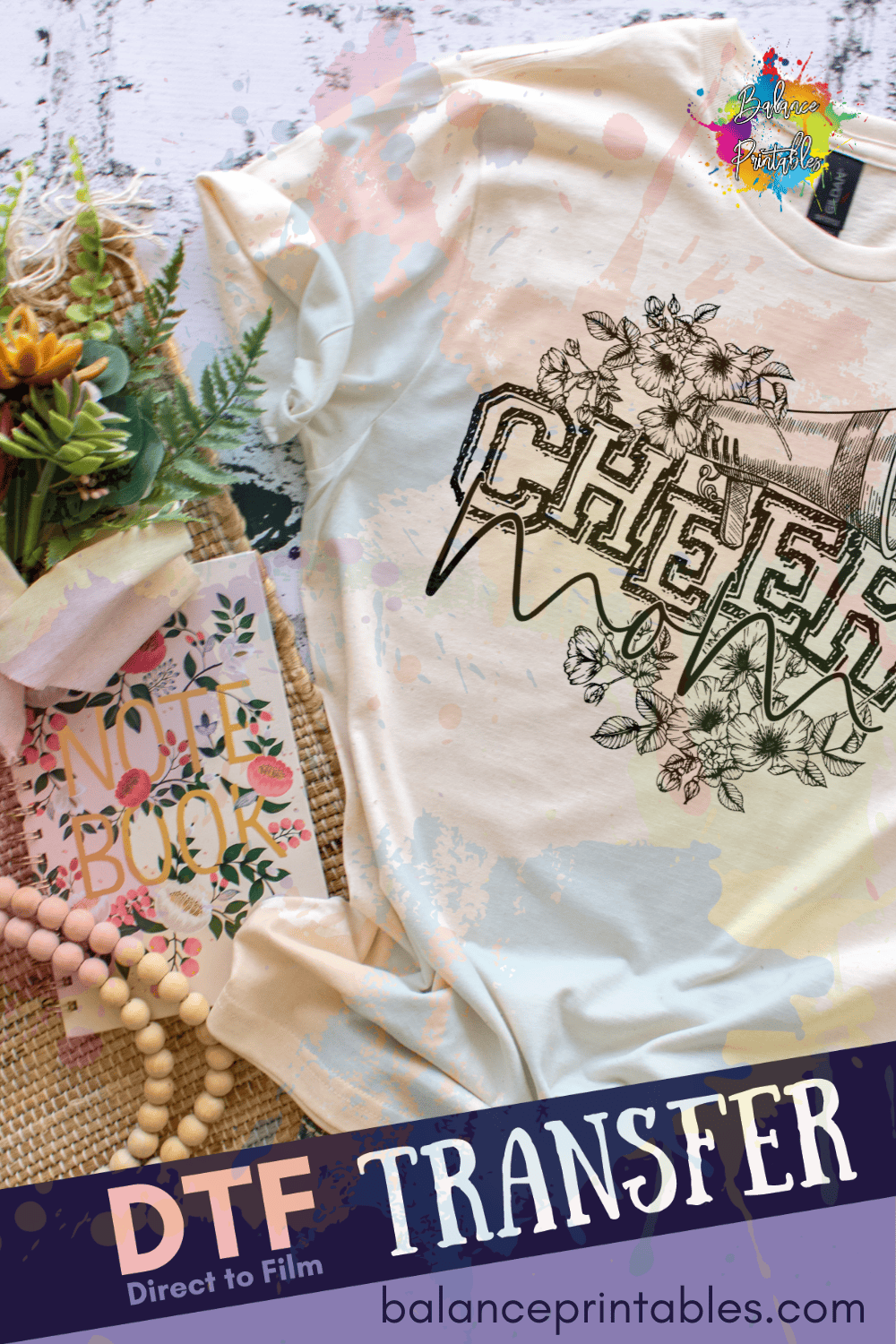 Cheer Mom - DTF Transfer - Balance Printables