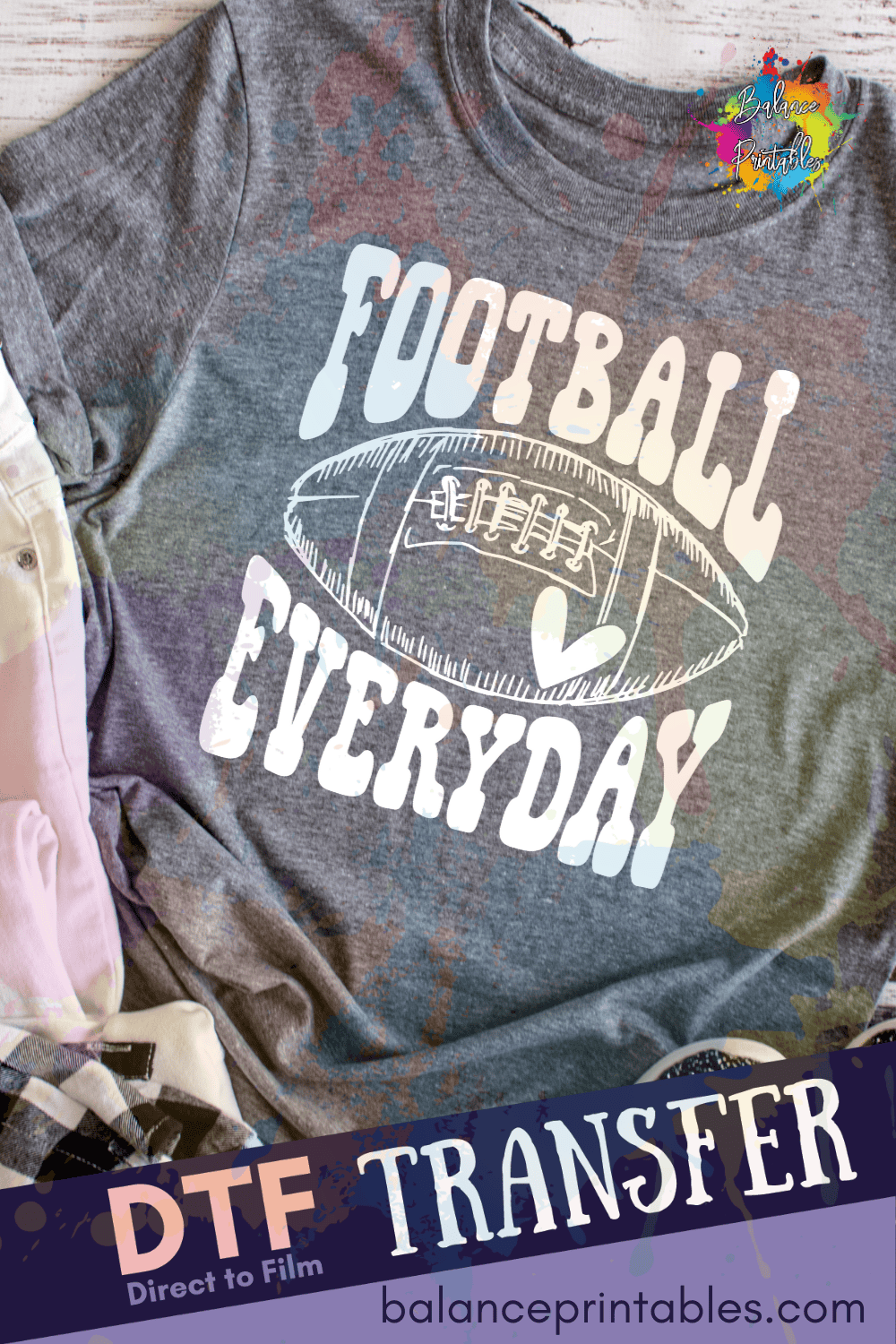 Football Everyday - DTF Transfer - Balance Printables