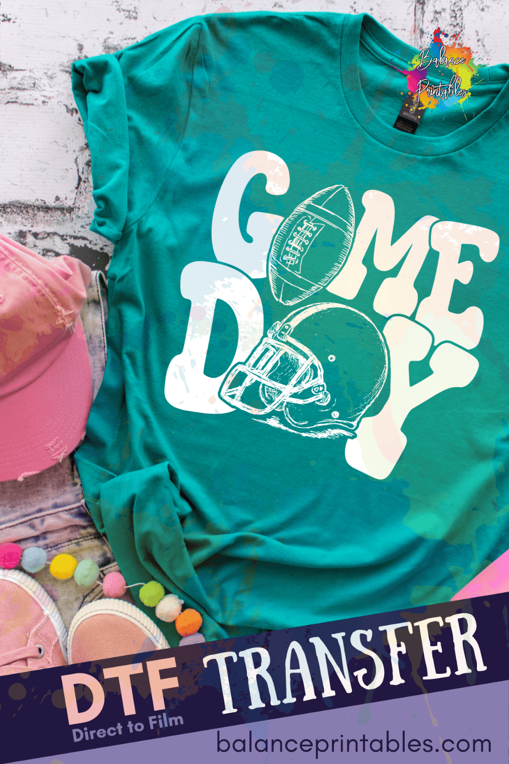 Game Day - DTF Transfer - Balance Printables