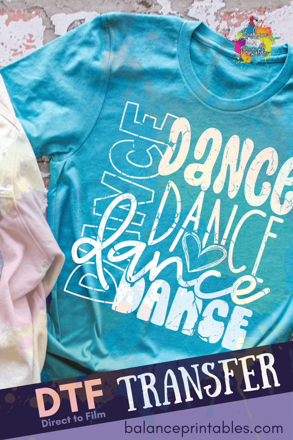 Dance - DTF Transfer - Balance Printables